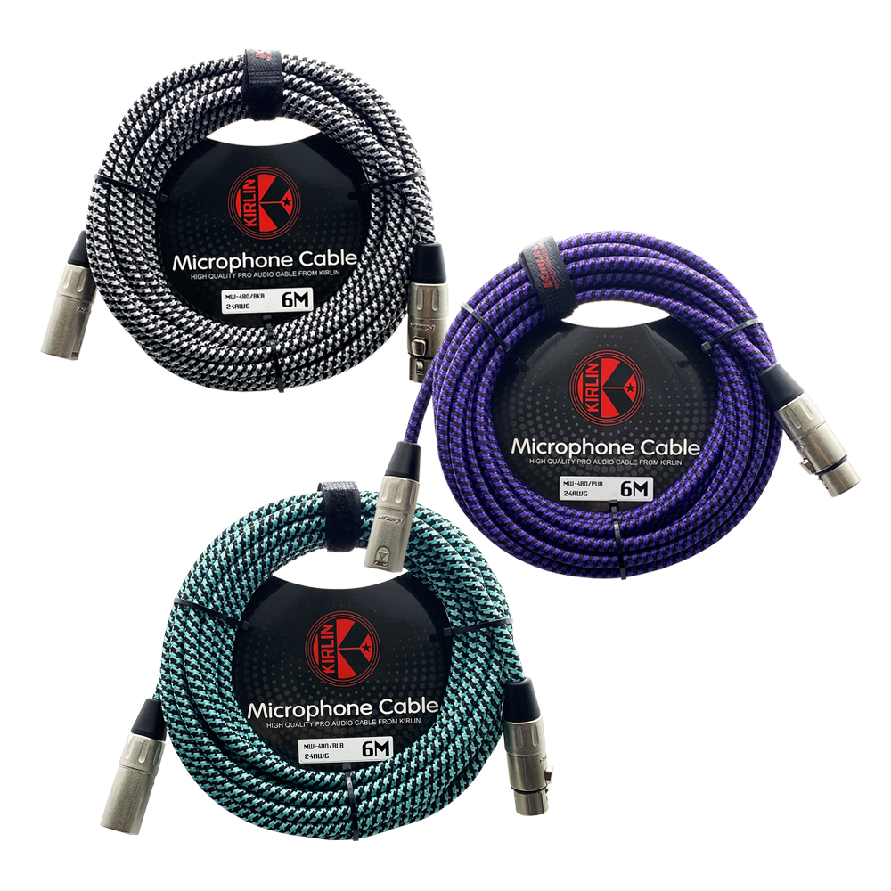 Cables Kirlin: Cables para Micrófono XLR Macho a XLR Hembra